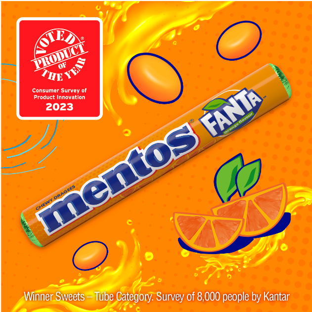 Mentos Fanta wins Product of the Year | Cash & Carry Management